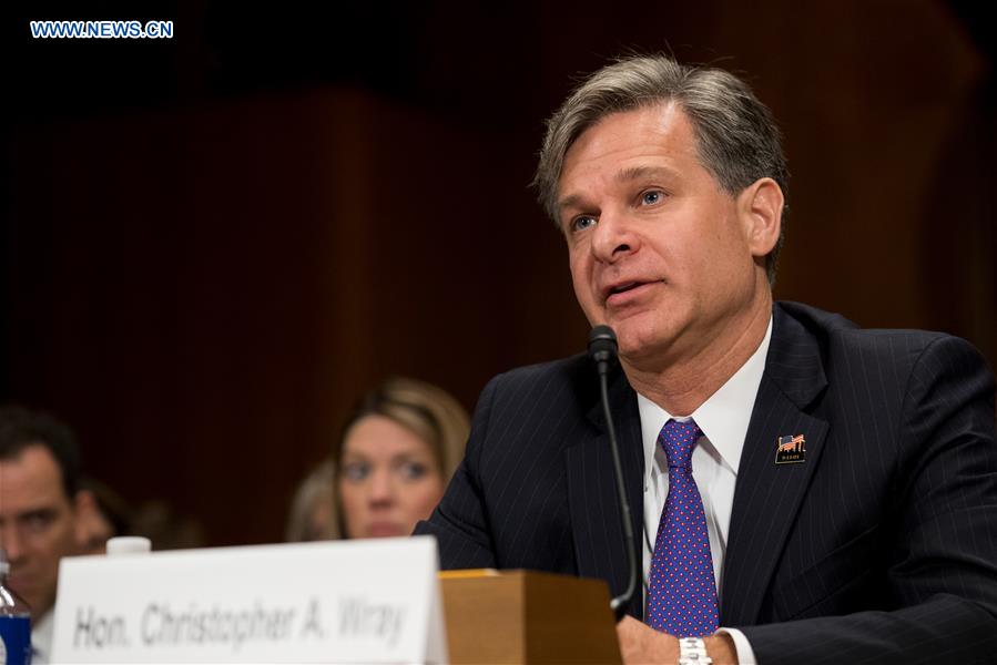 New FBI director attends hearing on nomination_English__China Youth ...
