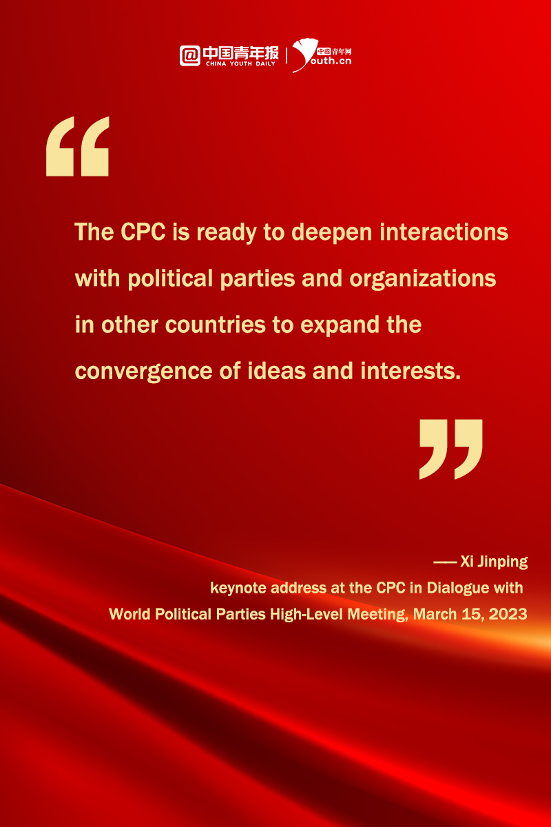Keynote address of Xi at the CPC in Dialogue with World Political ...