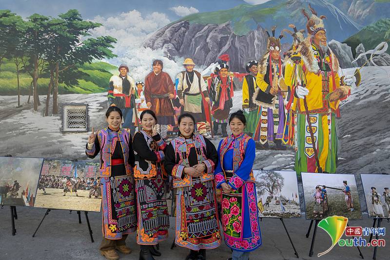 The ancient Qiang ethnic group celebrated its traditional Guairu ...