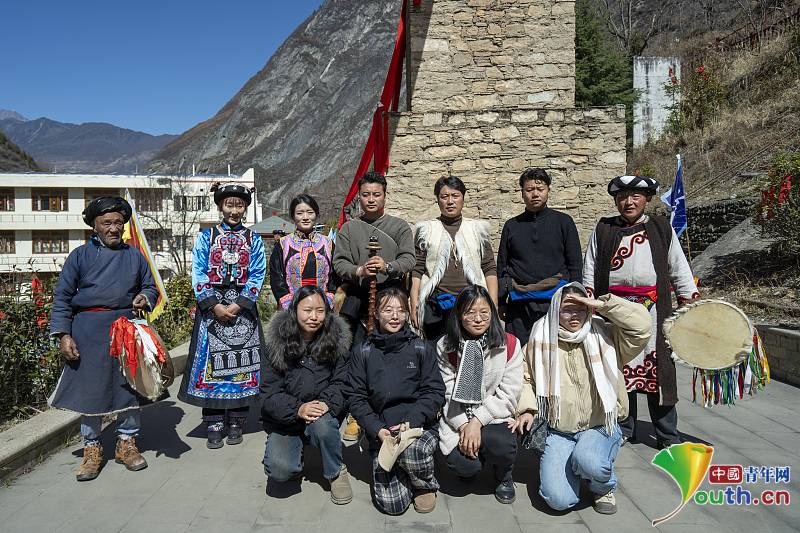 The ancient Qiang ethnic group celebrated its traditional Guairu ...