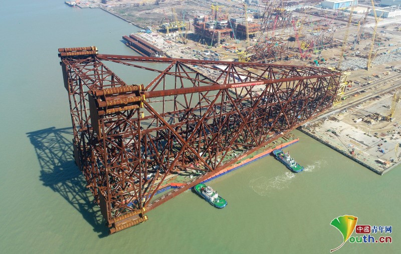 Asia's first deepwater jacket structure Haiji-2 was completed_English ...