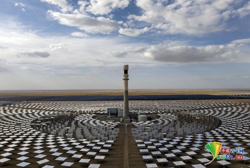 Molten salt tower solar thermal power generation project in Qinghai ...