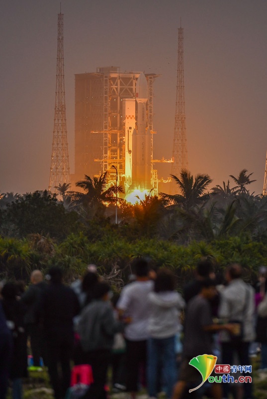 Long March 8A carrier rocket launches successfully with tourists ...