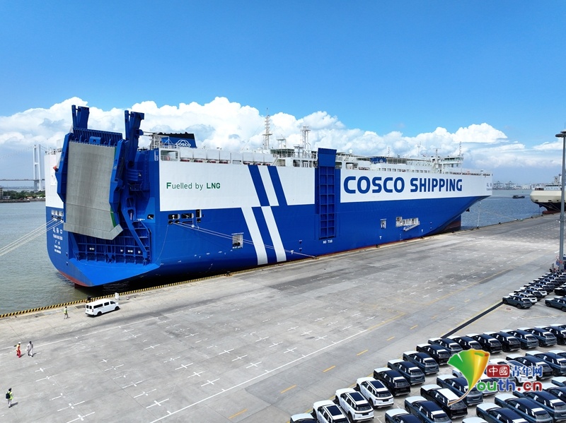 First Five-Starred Red Flag-flying ro-ro ship makes maiden voyage ...