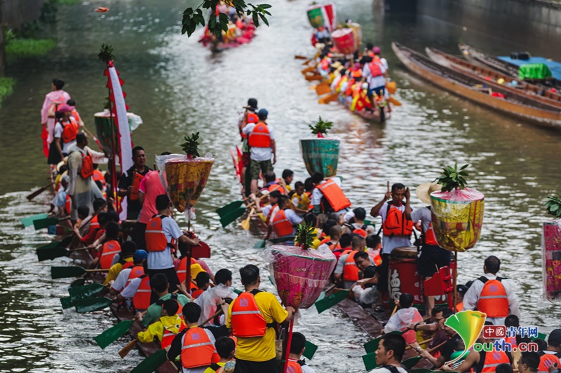 Guangzhou revives ancient boat blessing rites_English__China Youth ...