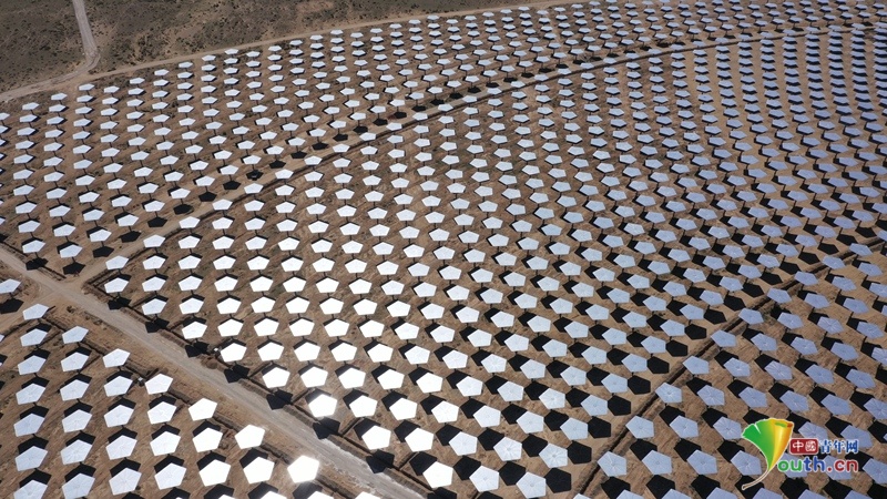 Absorber tower topped out at China's 1000MW PV-Thermal Project_English ...