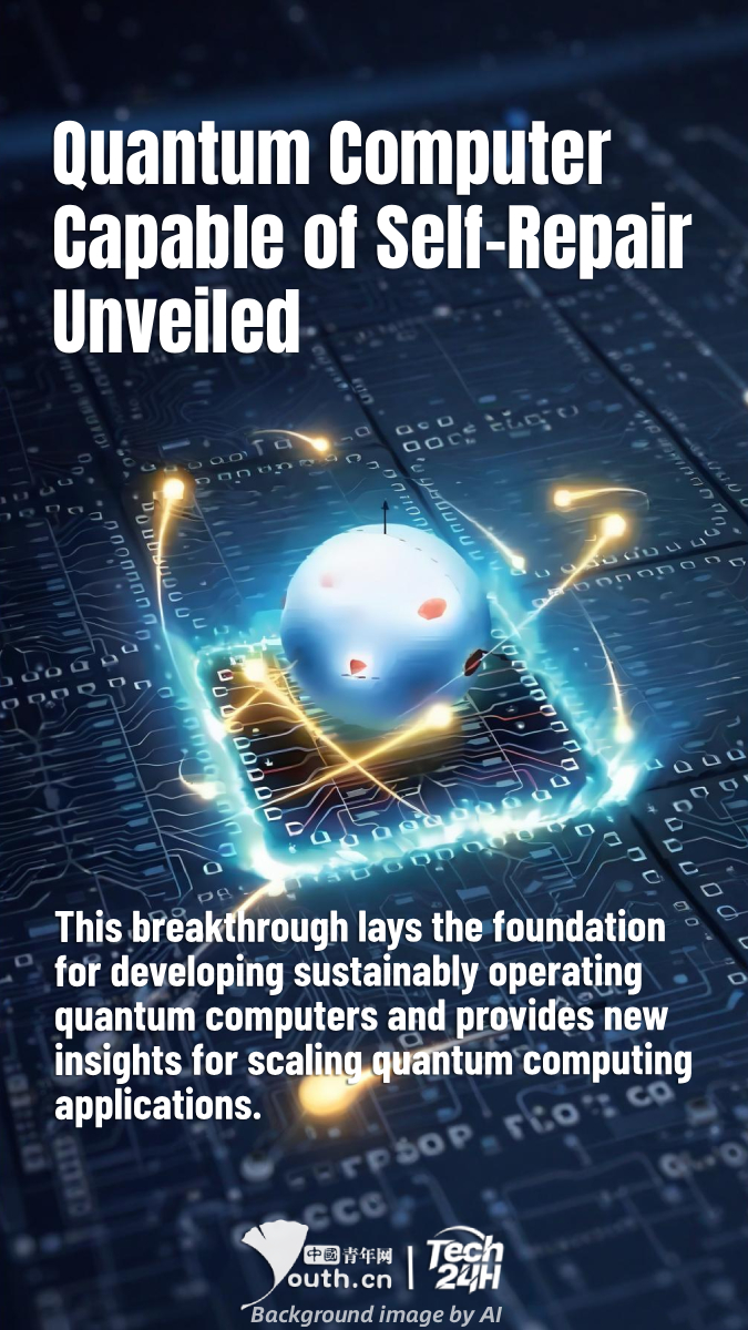 Quantum Computer Capable of Self-Repair Unveiled_English__China Youth ...
